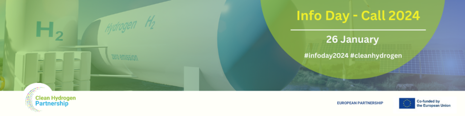 Information day on the 2024 calls of the Clean Hydrogen Partnership ...